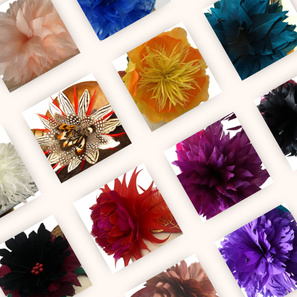 Fun with Fascinators: Learn the Feather Flower Technique | ASLD
